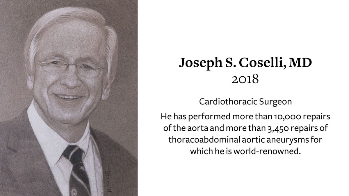 Dr. Joseph S. Coselli receives 2018 Ray C. Fish Award | Texas Heart ...