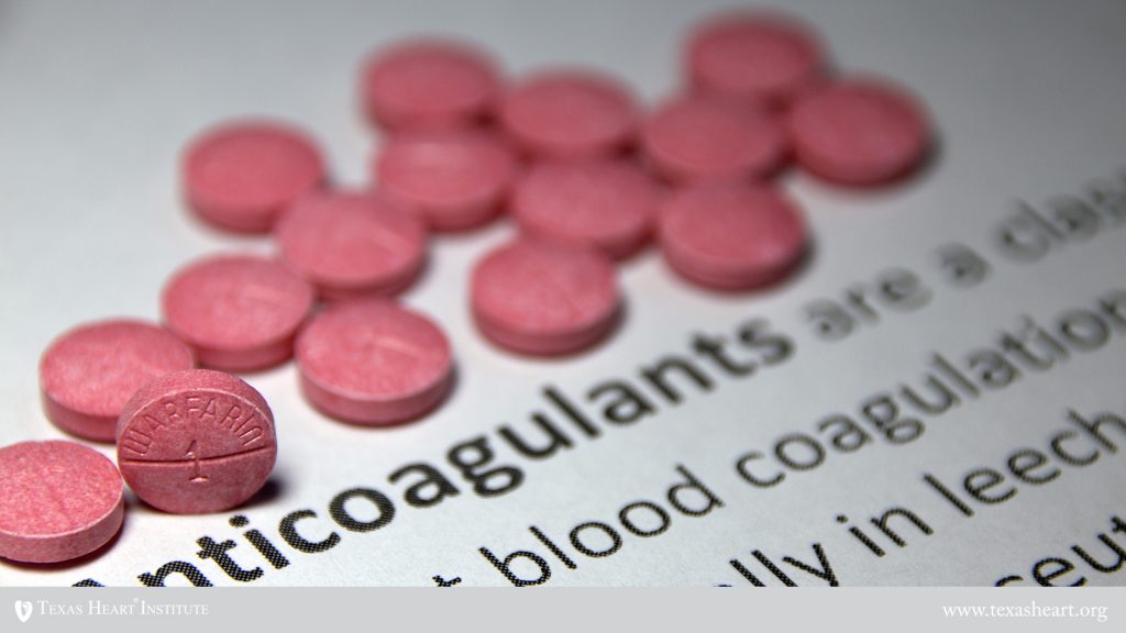 Antitrombóticos | Cordis Institute® in Texas