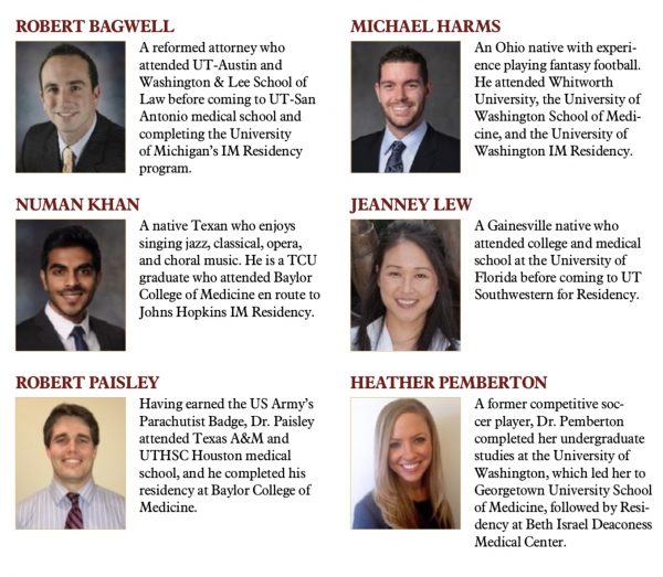 A Remarkable Match — THI Welcomes New Cardiology Fellows | The Texas ...