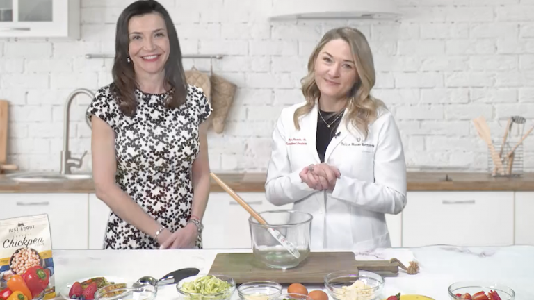 Rainbow Veggie Fritters by Chef Amanda | The Texas Heart Institute®