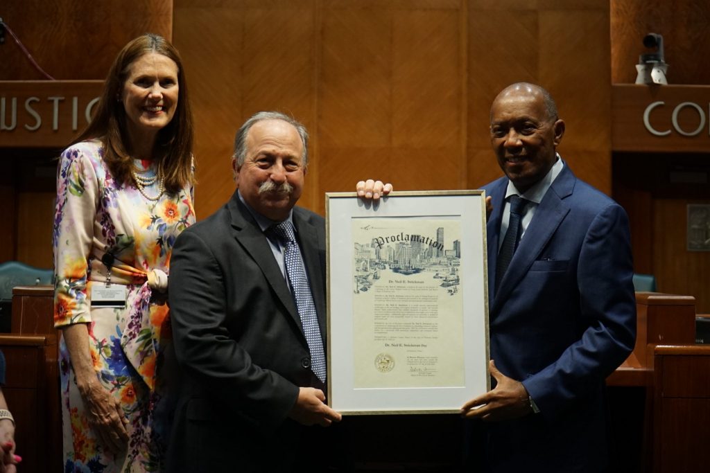 THI Celebrates “Dr. Neil E. Strickman Day” with Houston’s Mayor ...