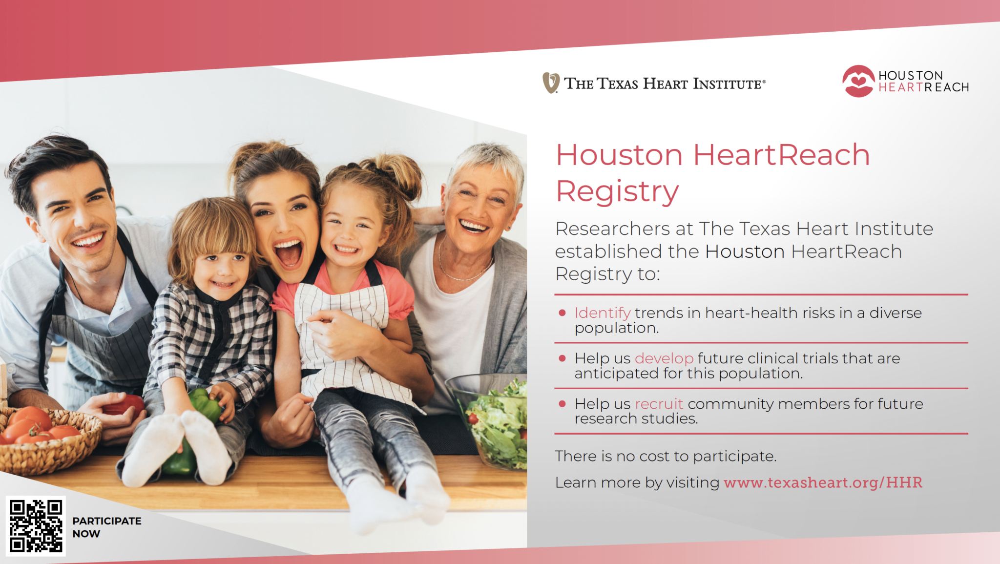 Houston HeartReach | Registry | The Texas Heart Institute®