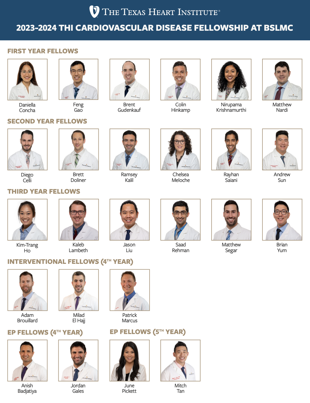 Cardiology Education | The Texas Heart Institute®