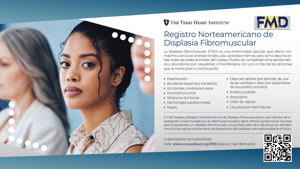 La displasia fibromuscular | The Texas Heart Institute®