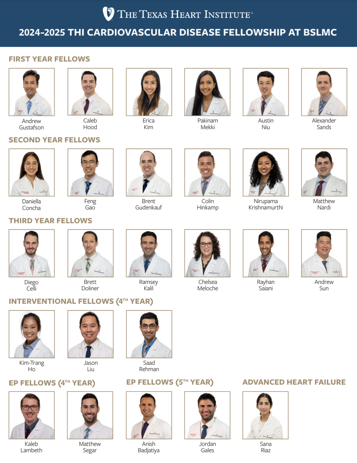 Cardiology Education | The Texas Heart Institute®